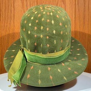 kutz | Accessories | Vintage 96s Mod Style Velour Womens Hat Luxury ...